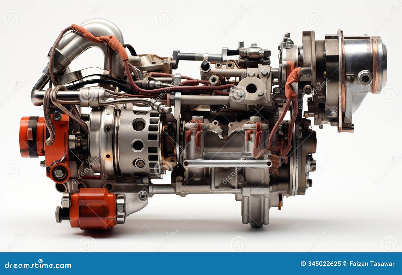 Carburetor Fuel System Internal Combustion Stock Image - Image of ...
