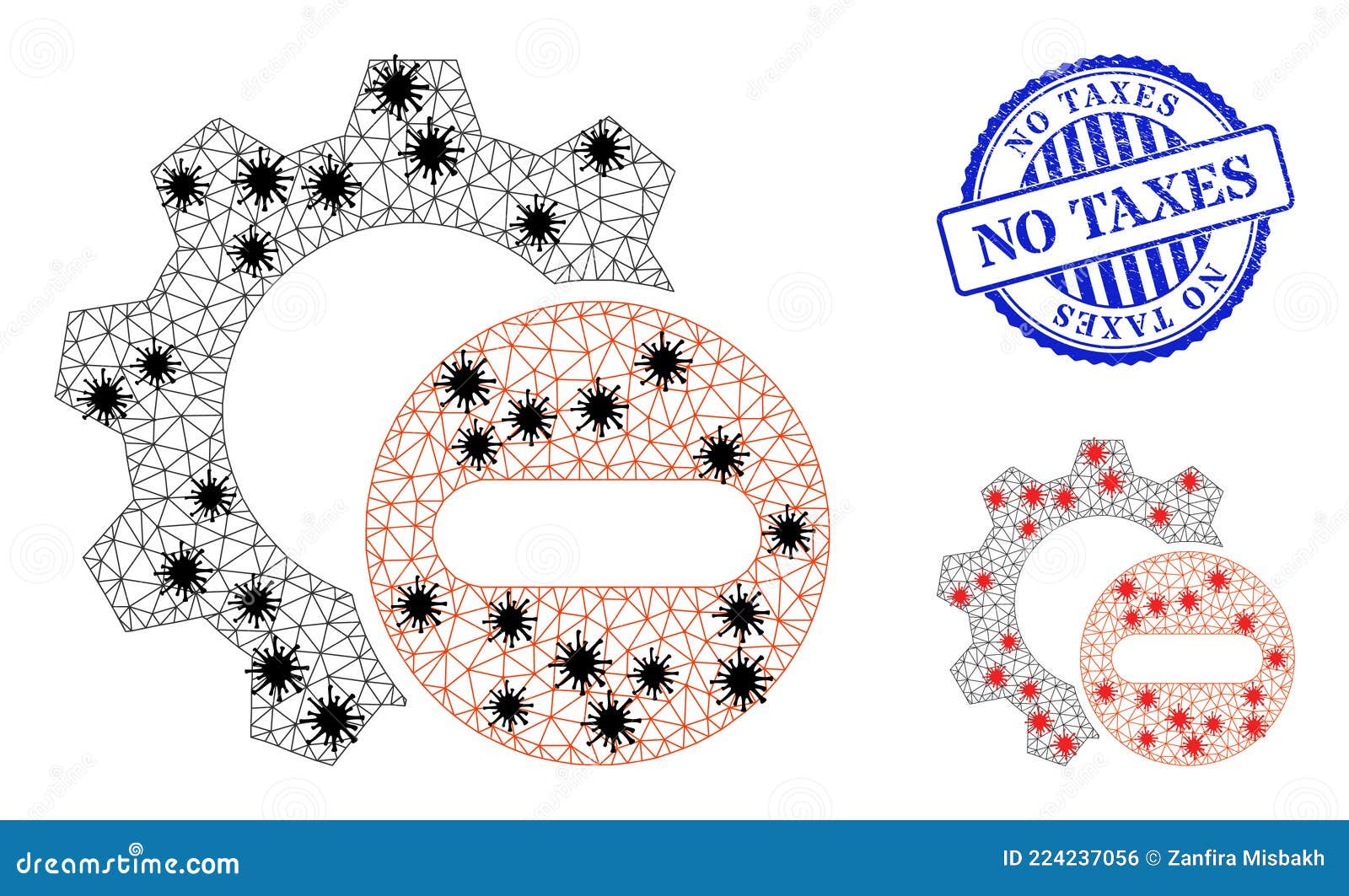 Carcass Mesh Remove Settings Gear Pictograms with Pathogen Elements and ... Carcass Mesh Remove Settings Gear Pictograms with Pathogen Elements and ...