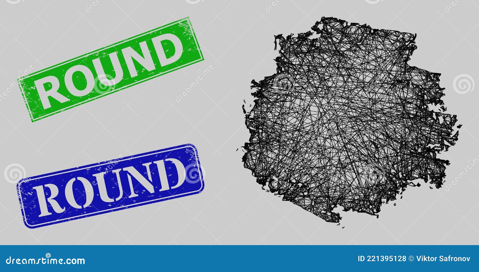 Stamps Frame Edge Or Boarder Cartoon Vector | CartoonDealer.com #16333373