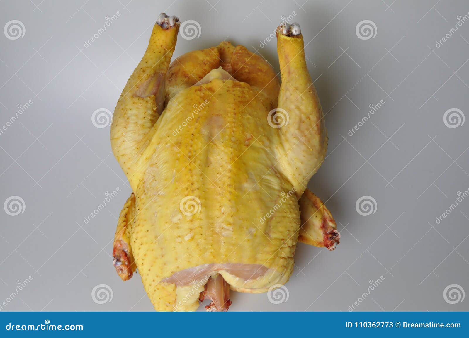 Whole Raw Chicken Home - White Meat Stock Image - Image of carcass ...