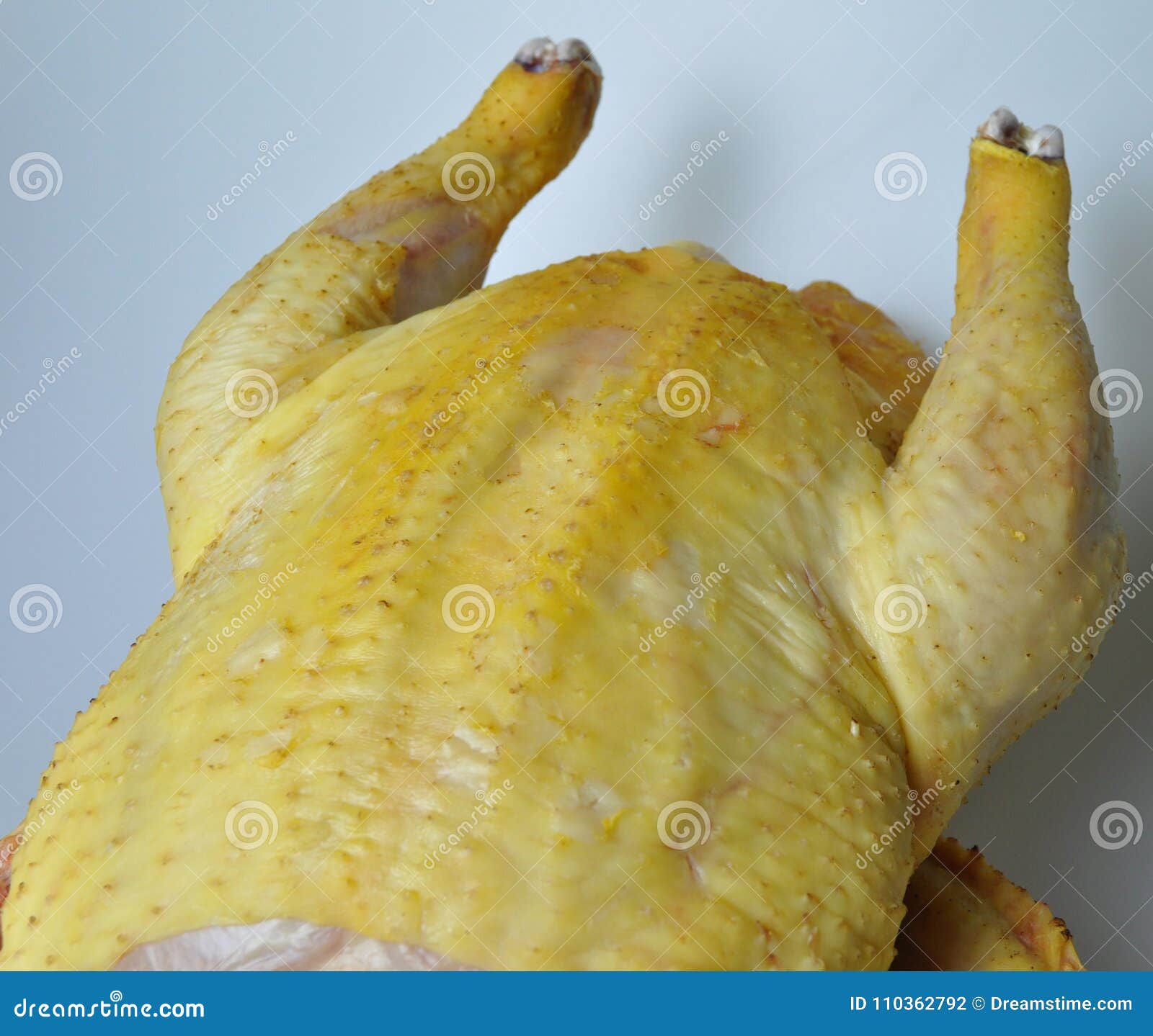 Whole Raw Chicken Home - White Meat Stock Photo - Image of diet ...