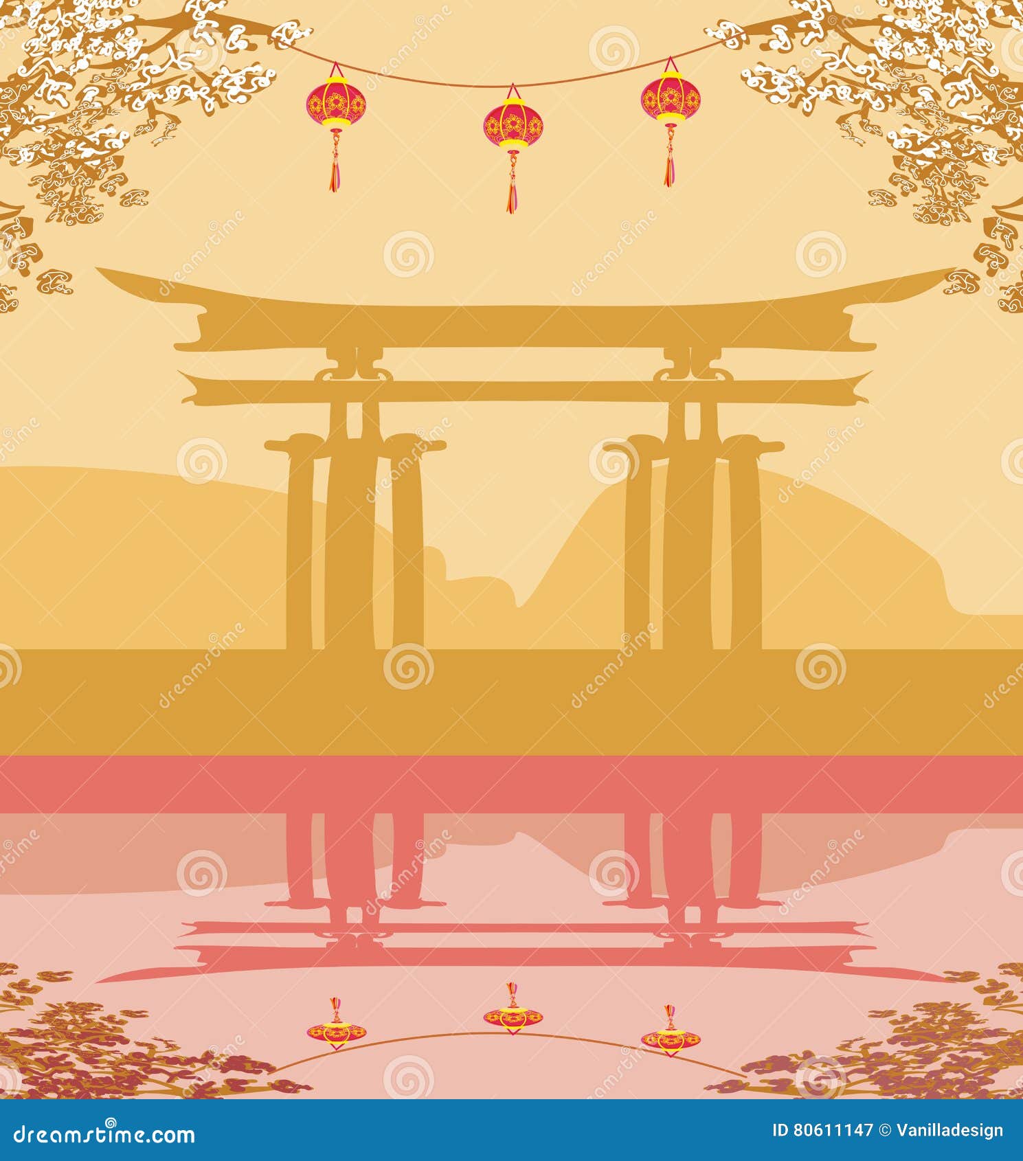 Asian Buildings Architecture Isometric Set With Isolated Icons And ...