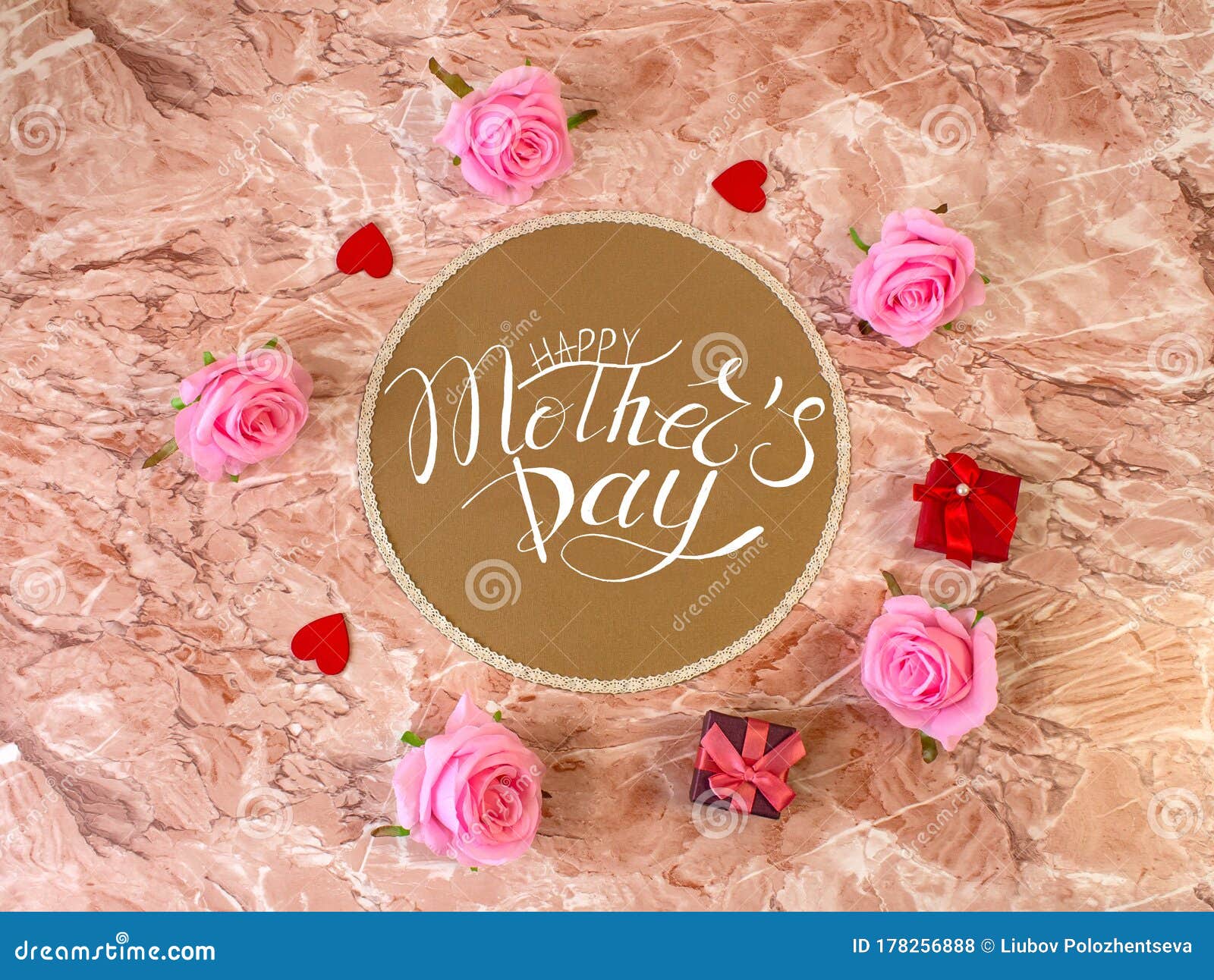 Card, Banner, Congratulations Template on Mother Day Stock Photo ...