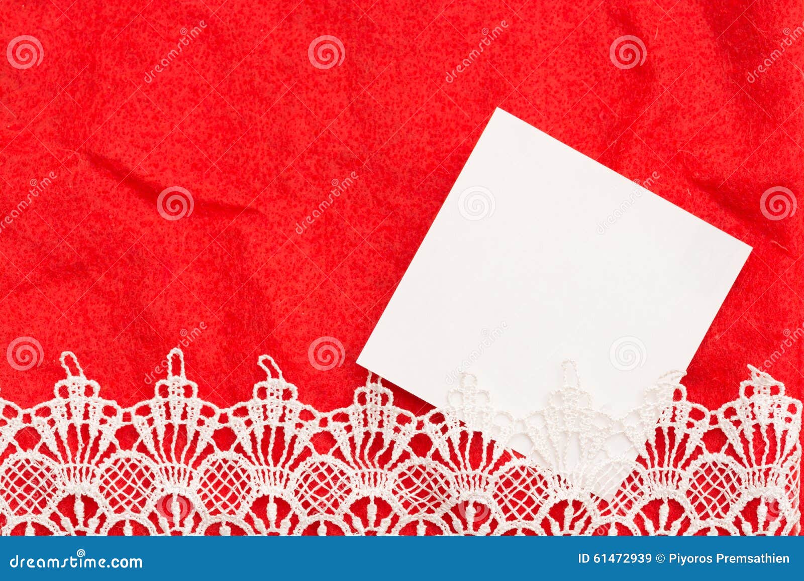 Card Blank Space for Love Messages with Red Background Stock Image ...