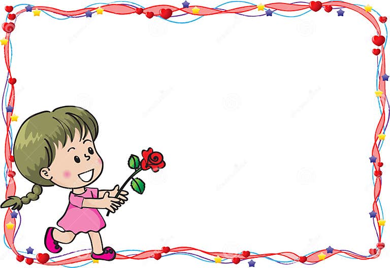 Card border frame stock illustration. Illustration of blank - 47414008