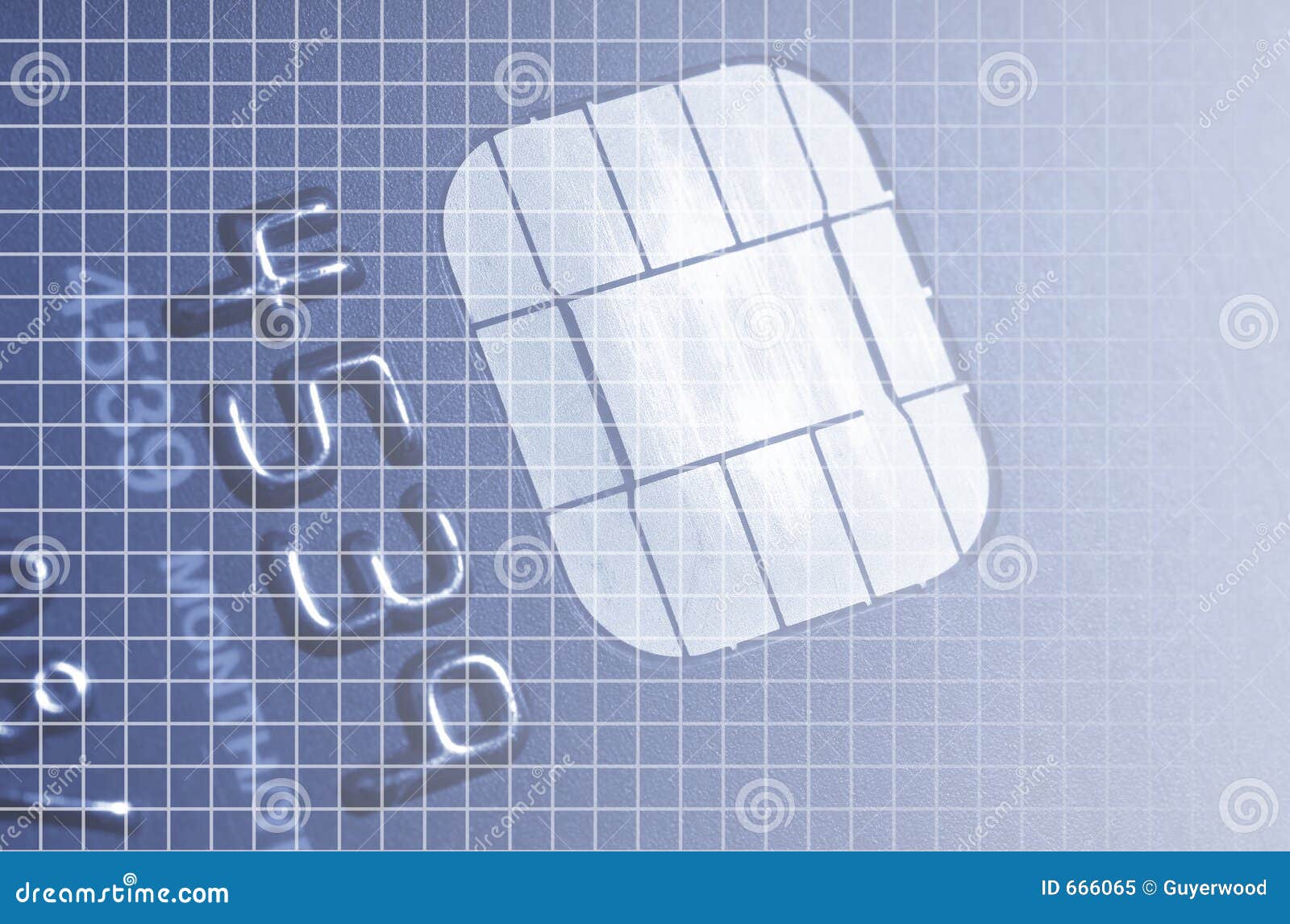 Card chip stock image. Image of shopping, debit, macro - 666065