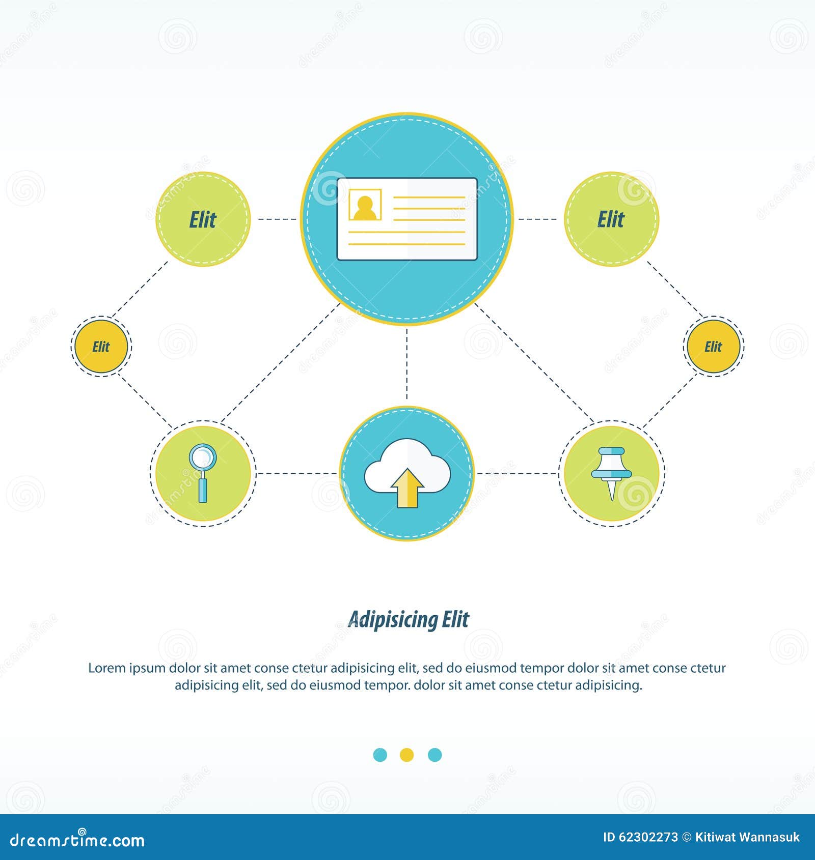 Card Concept Network Design Stock Vector - Illustration of finance ...