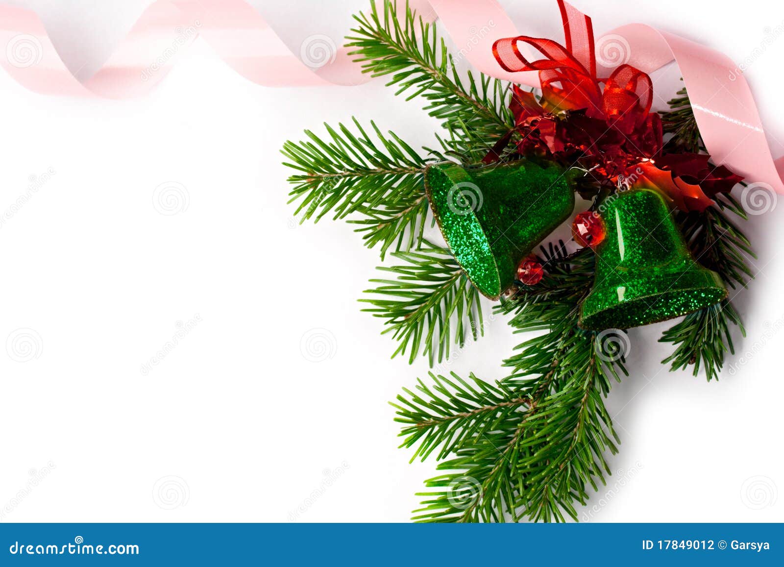 Card and decorations stock photo. Image of needle, winter - 17849012
