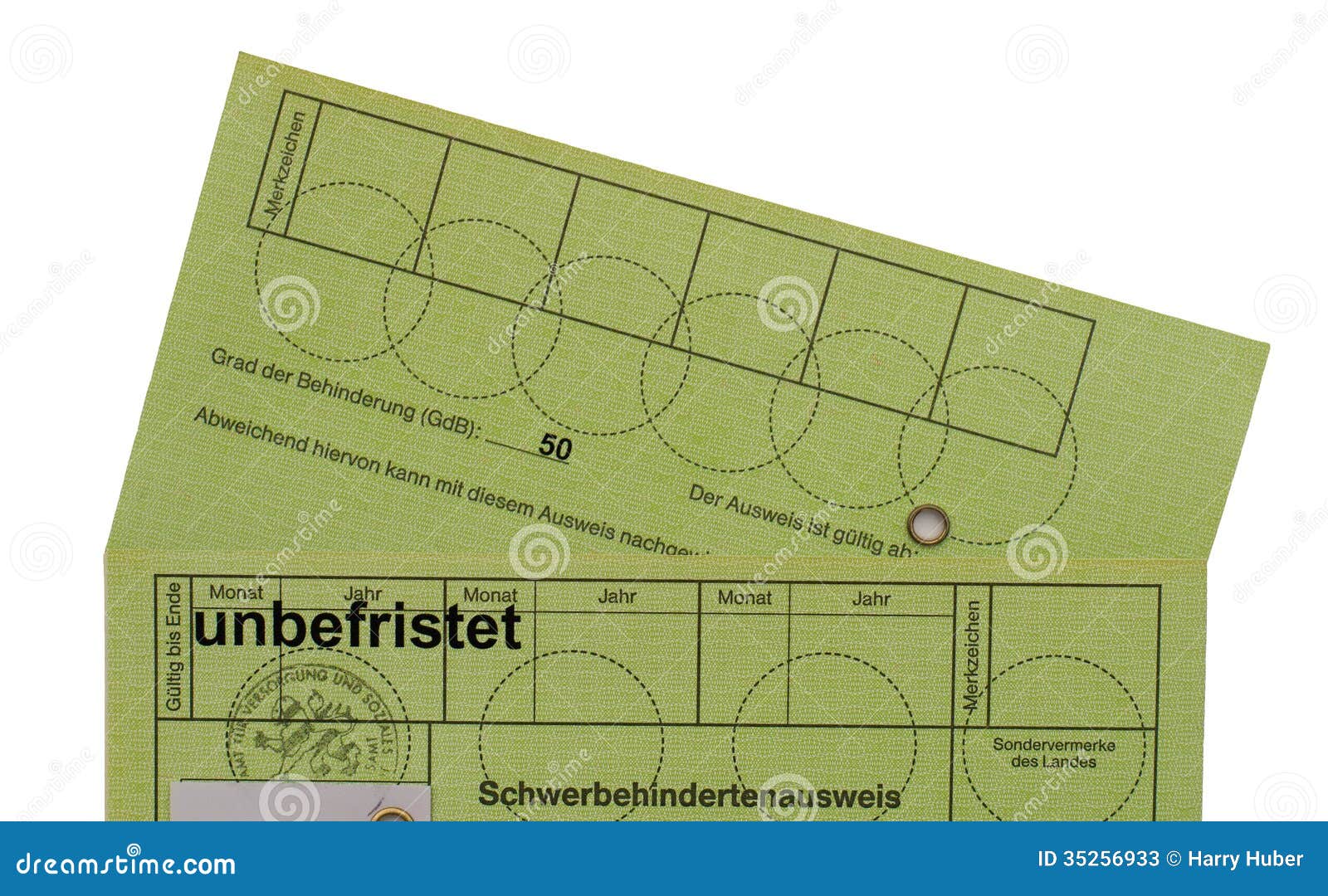 Card for disabled persons stock image. Image of officially - 35256933