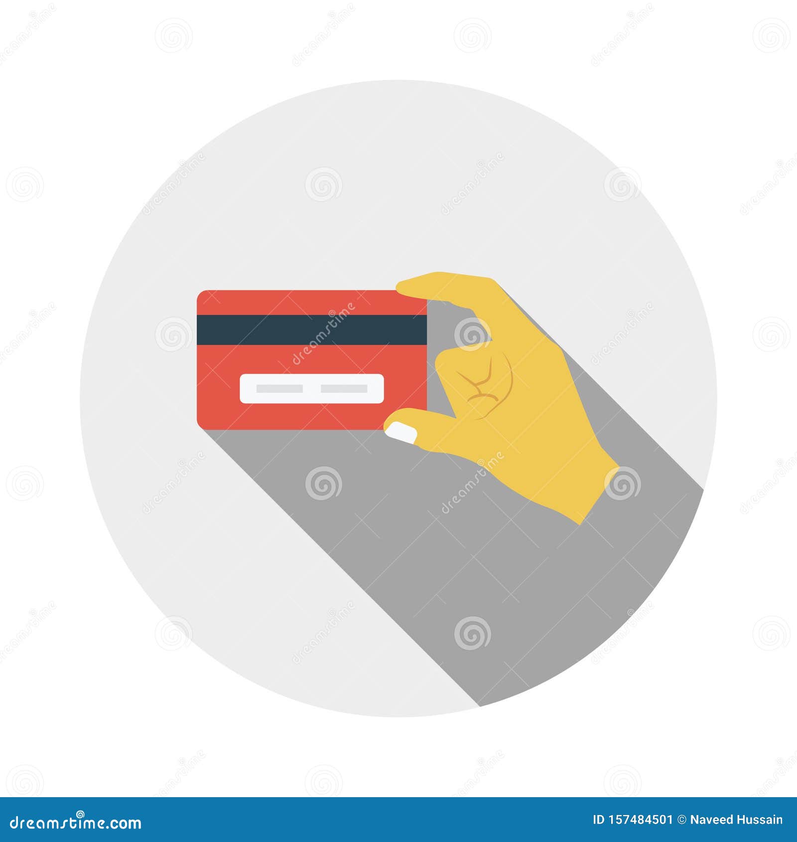 Card flat vector icon stock vector. Illustration of young - 157484501