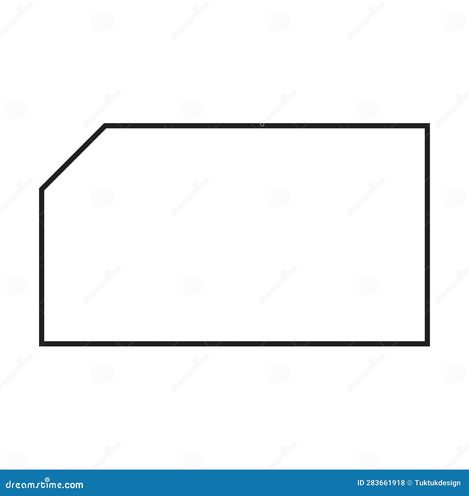 Card Flow Chart Shape Element for Process Layout Diagram Illustration ...