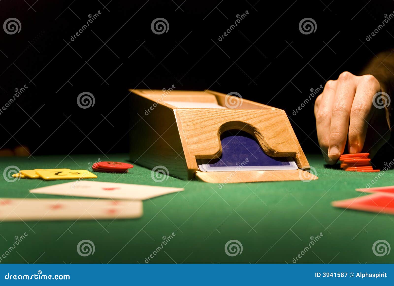 Card game stock image. Image of blackjack, chips, games - 3941587