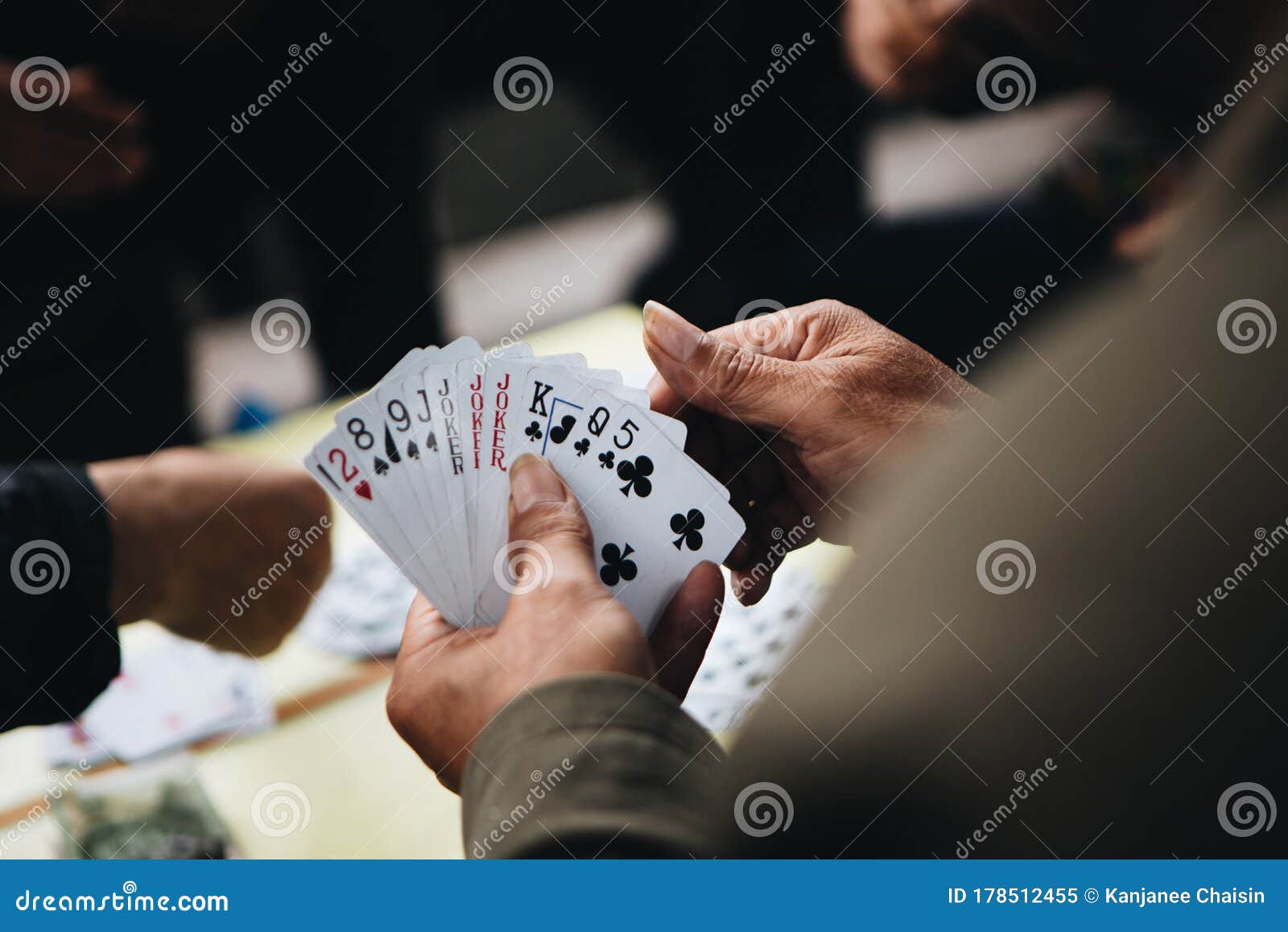 Card game stock image. Image of card, gamble, gambler - 178512455