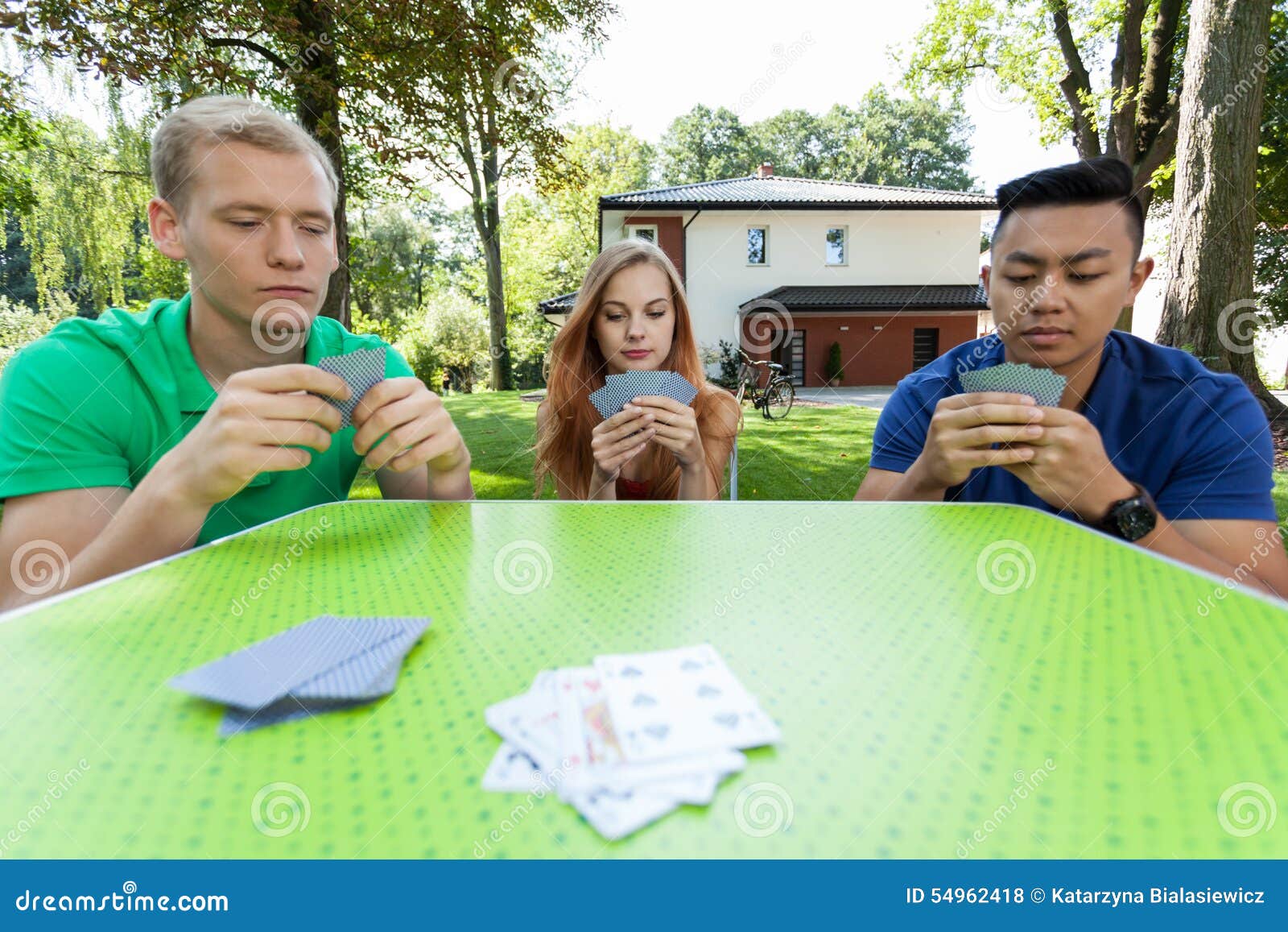 Card game stock photo. Image of country, house, leisure - 54962418
