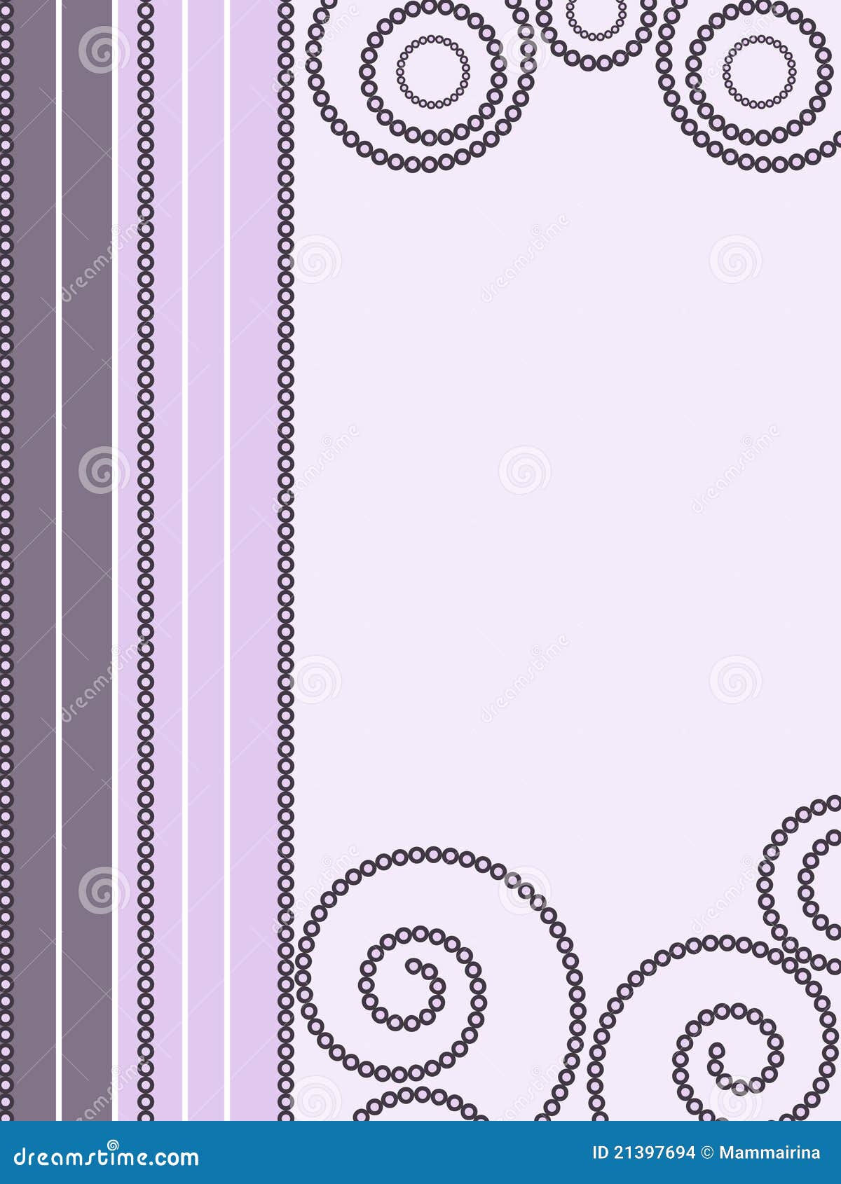 Card greeting with swirls stock vector. Illustration of abstract - 21397694