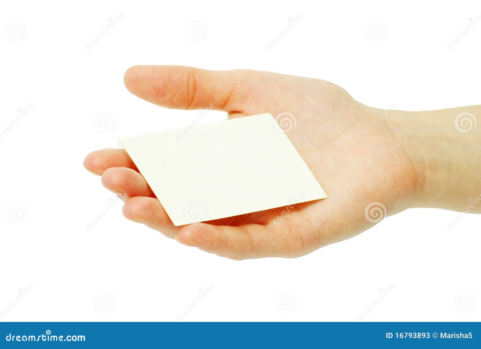 Card in hand stock image. Image of billboard, message - 16793893