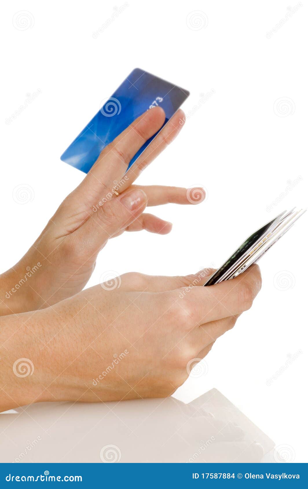 Card in hand stock photo. Image of human, credit, paying - 17587884