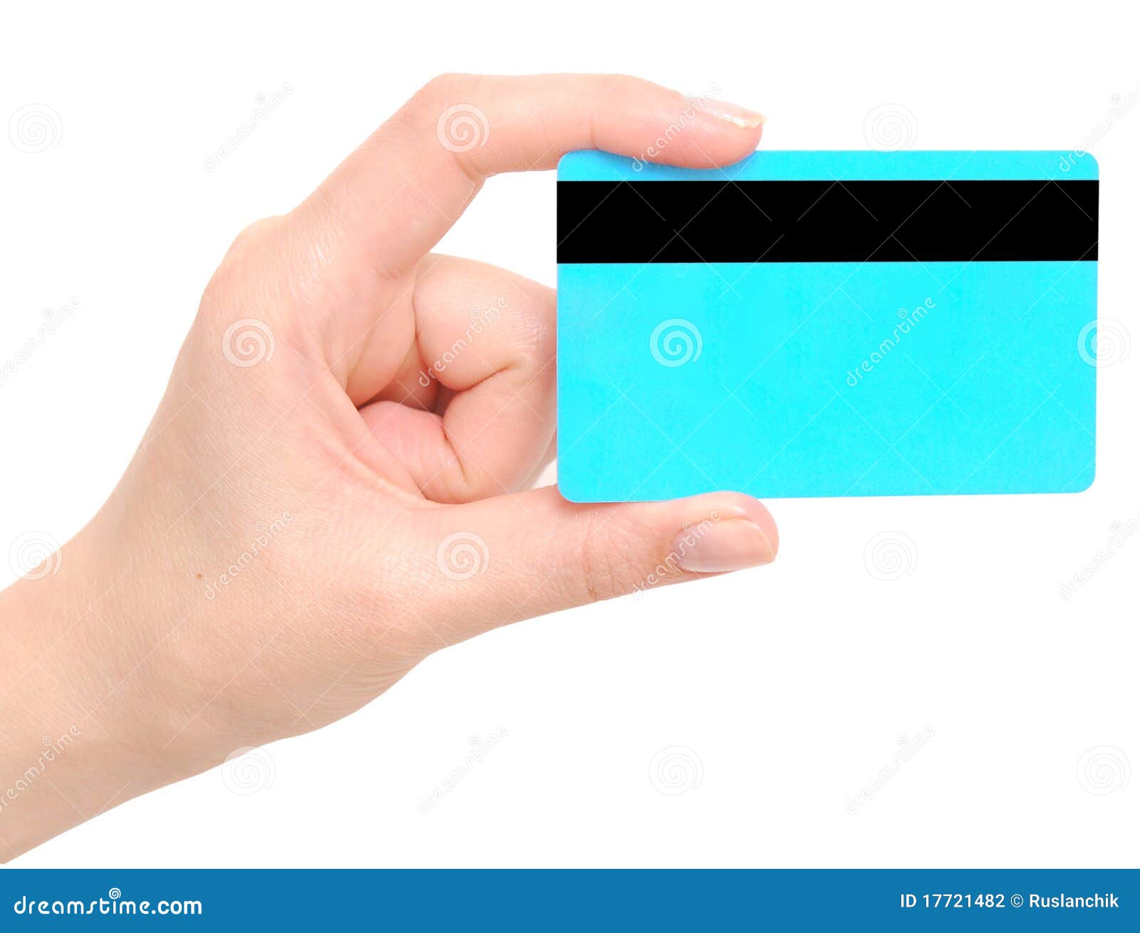 Card in a hand stock photo. Image of finance, consumer - 17721482
