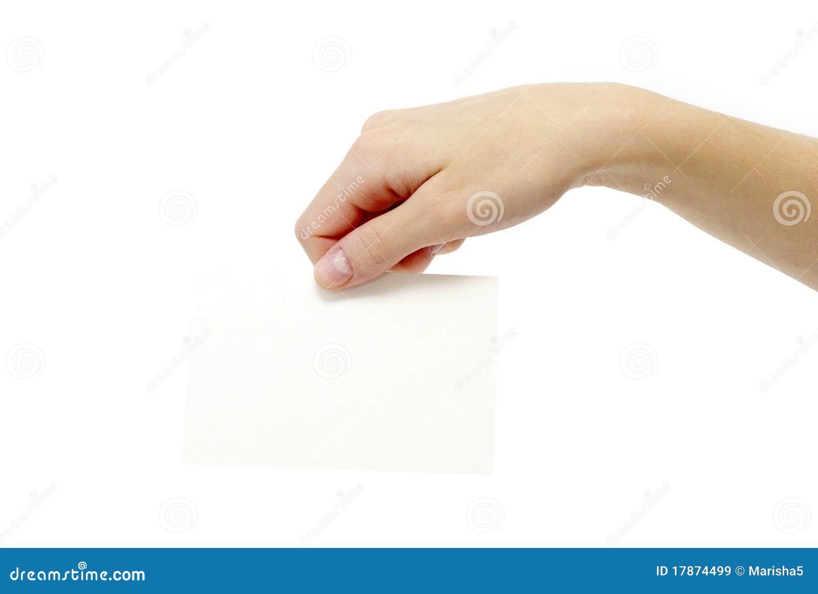 Card in hand stock image. Image of billboard, communication - 17874499