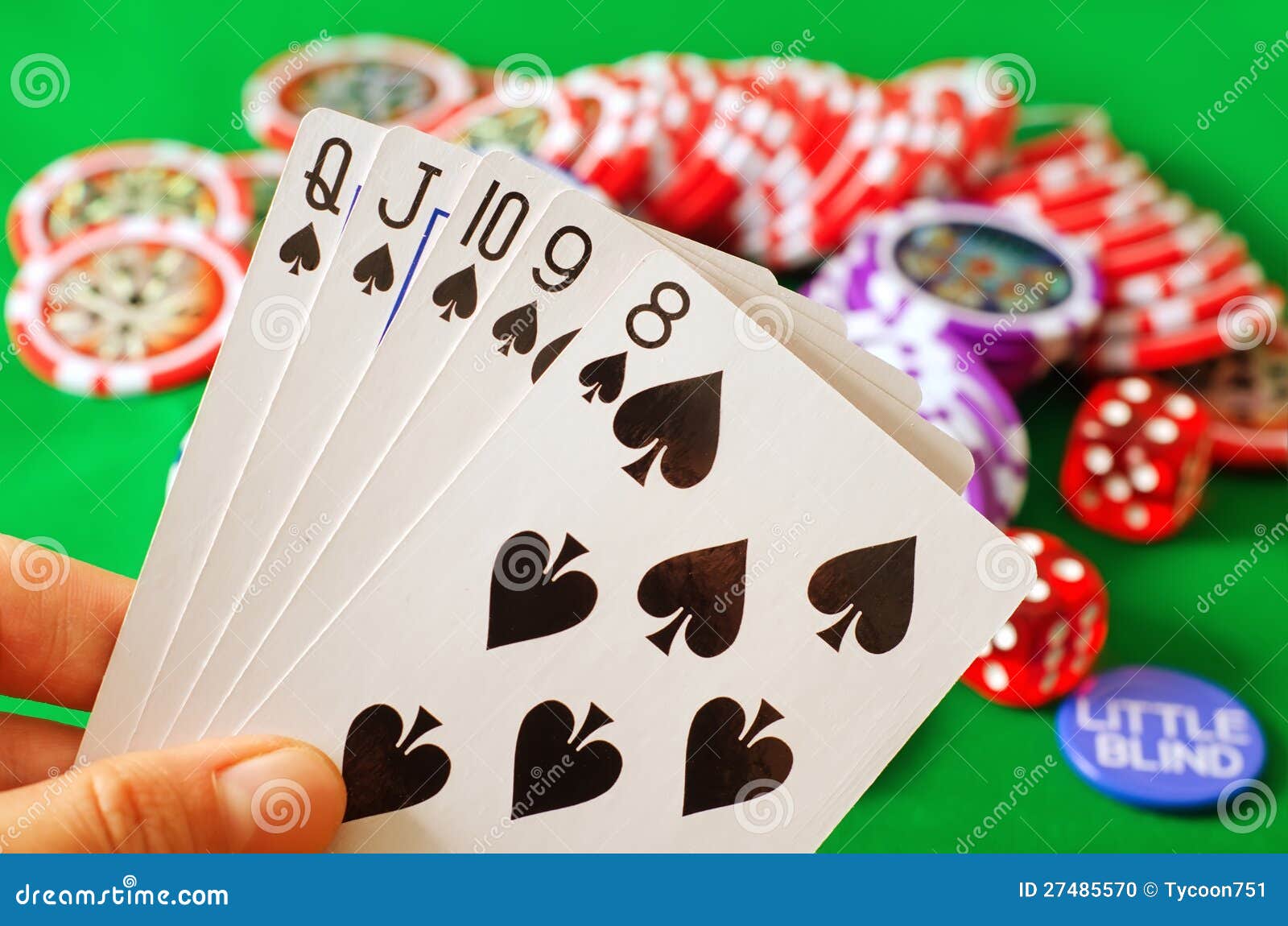 Card in the hand stock photo. Image of card, luck, leisure - 27485570