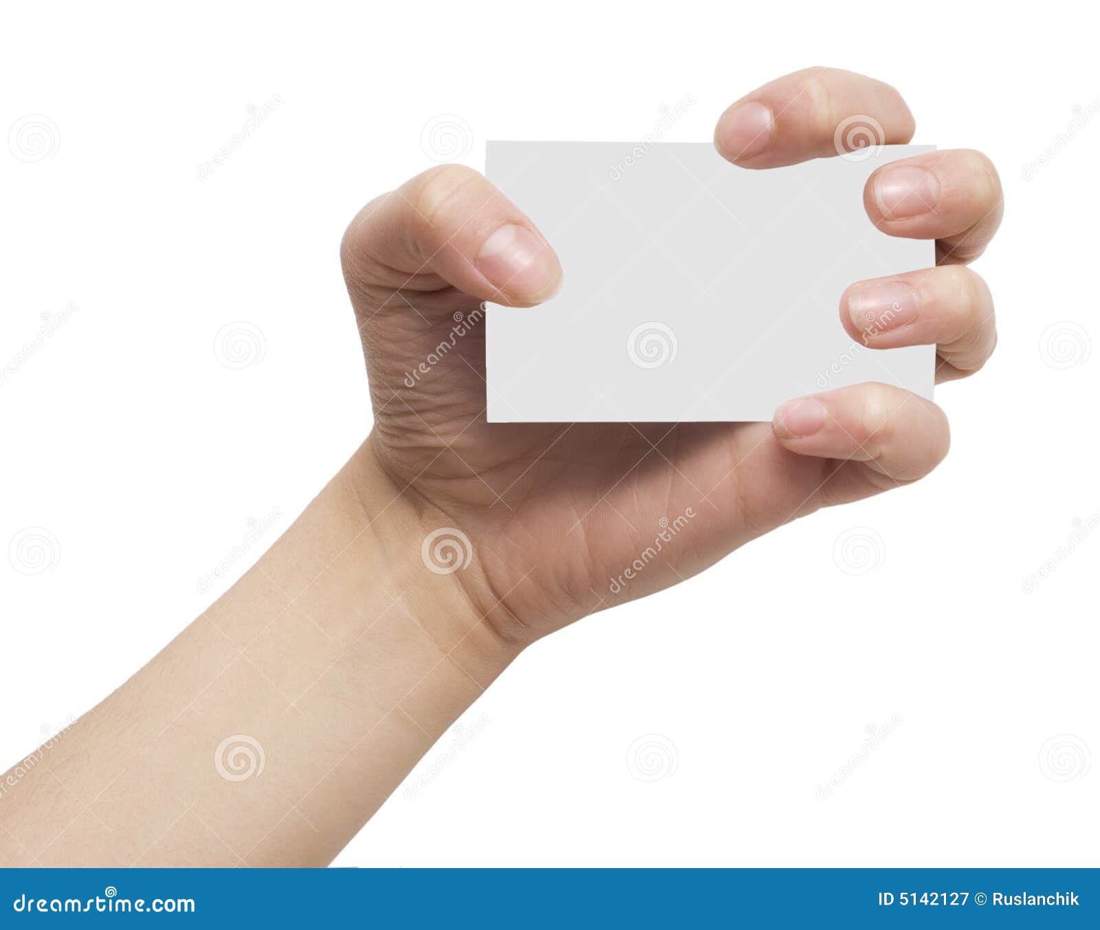 Card in hand stock image. Image of occupation, business - 5142127