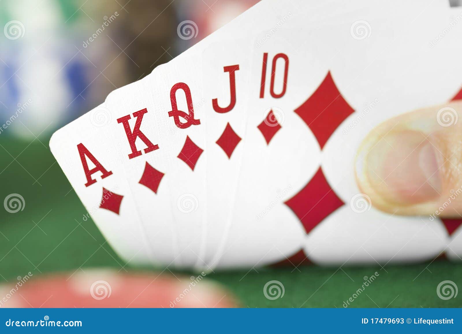 Card Hand - Royal Flush stock image. Image of gaming - 17479693