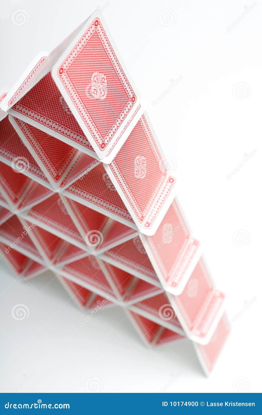 Card House stock photo. Image of cutout, fragile, entertainment - 10174900