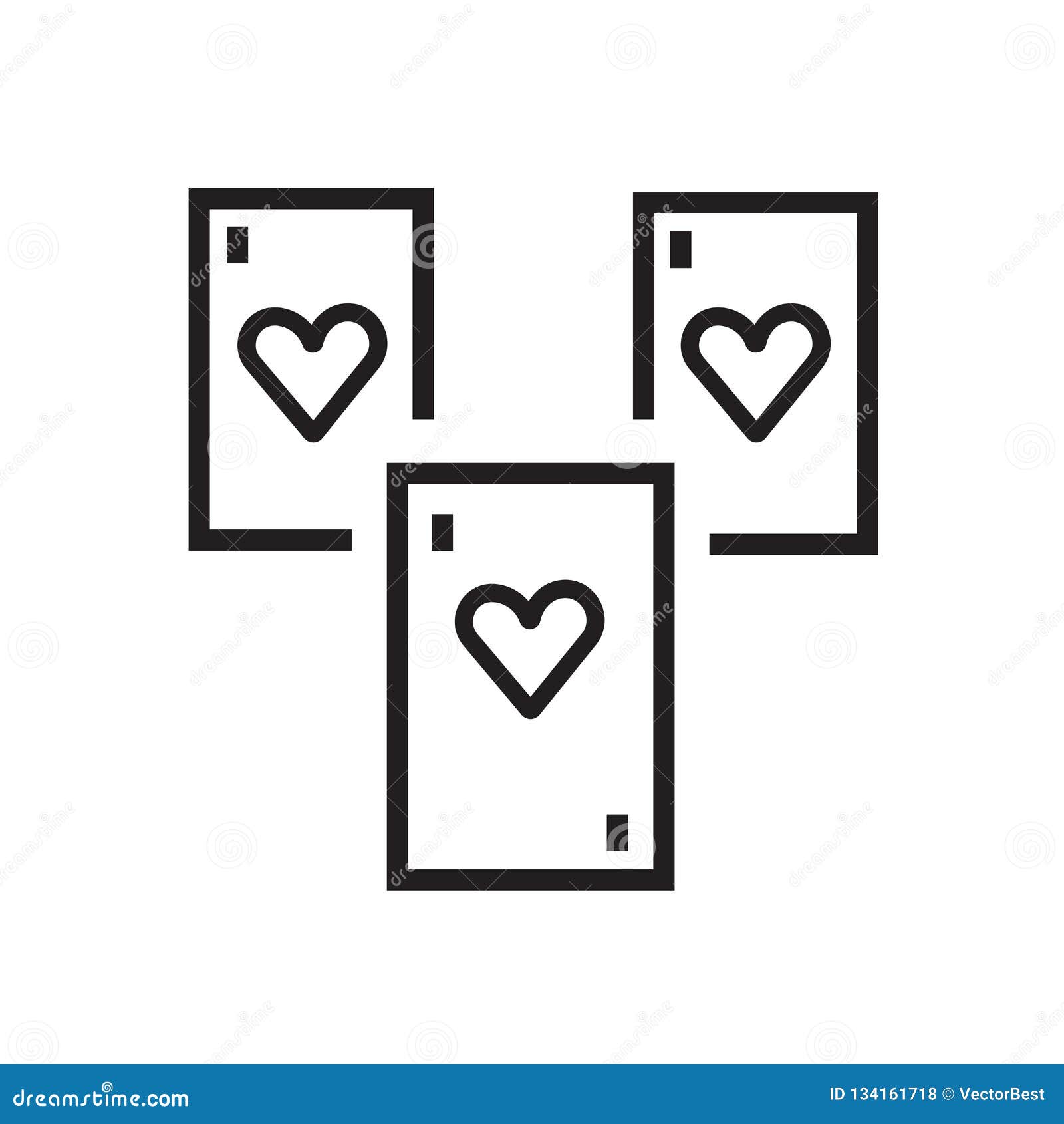 Card Icon Vector Sign and Symbol Isolated on White Background Stock ...