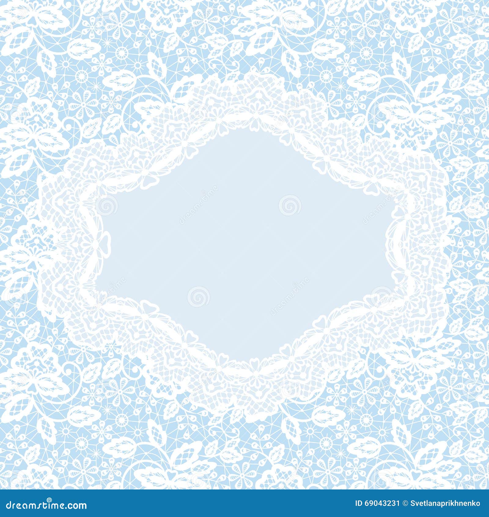 Card with lace stock vector. Illustration of graphic - 69043231