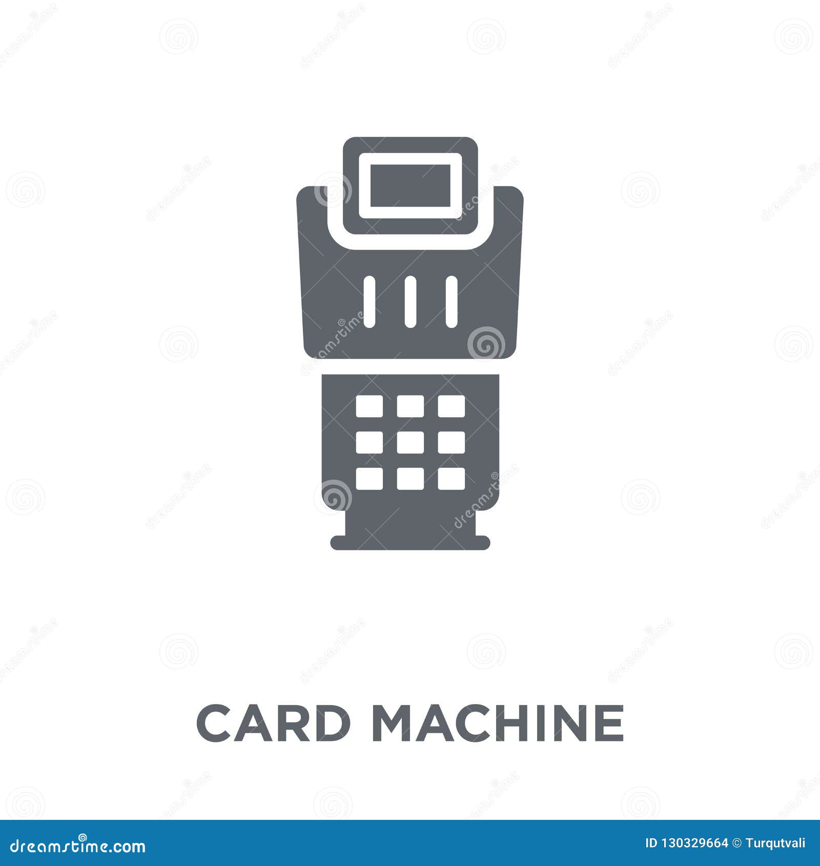 Card Machine Icon from Ecommerce Collection. Stock Vector ...