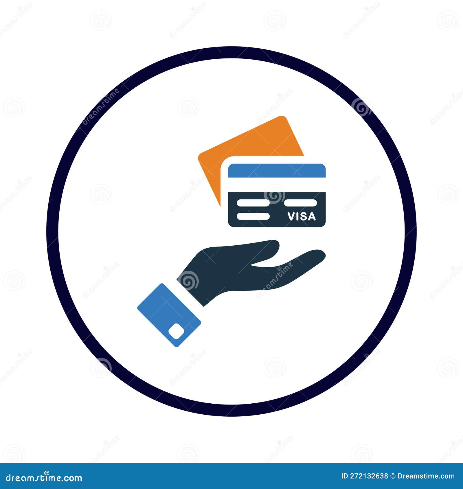 Card, Mastercard, Credit Card, and , Credit Card on Hand Icon Stock ...