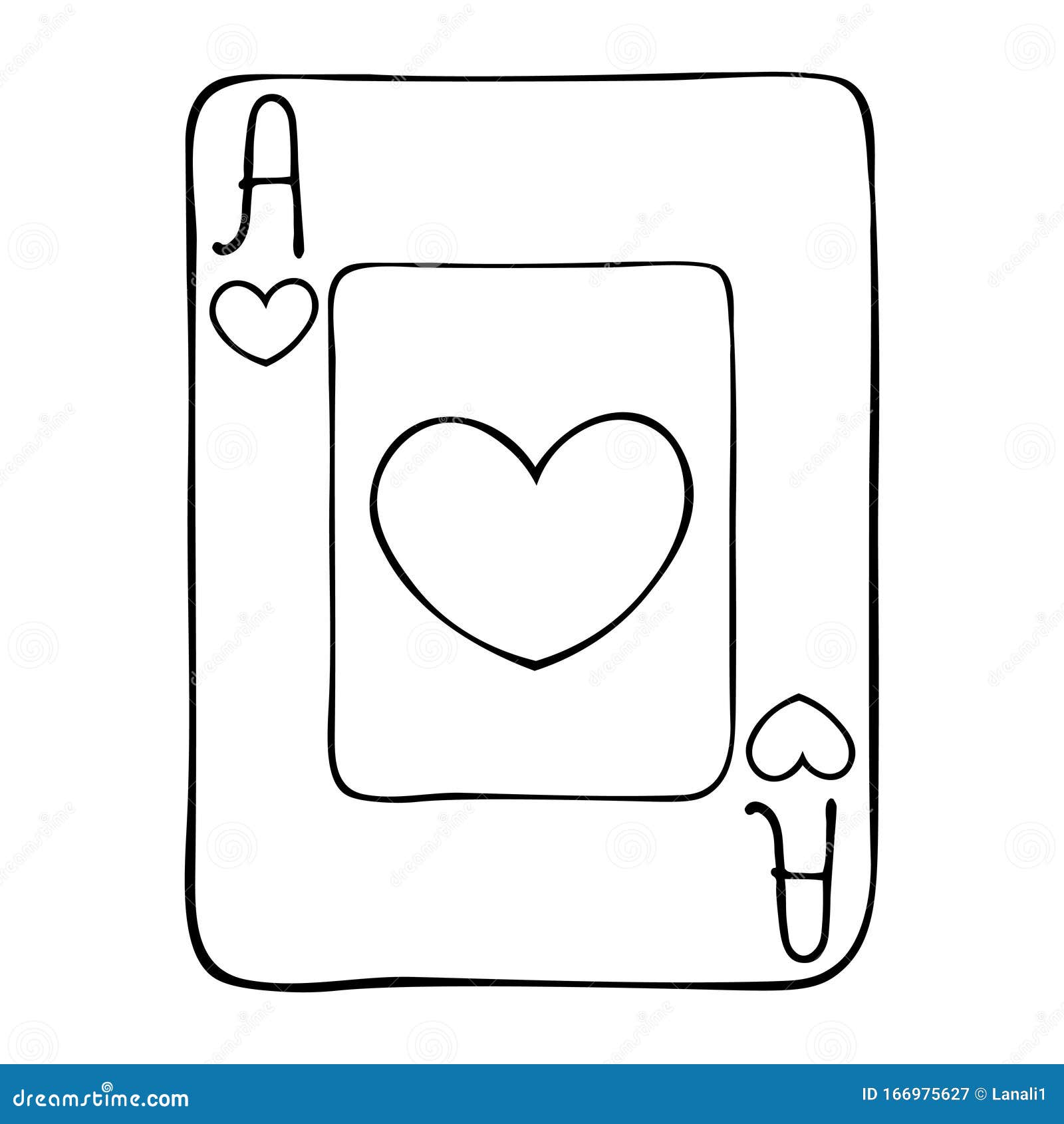 Card Playing Ace of Hearts. Face. Divination. Magic Tricks. Poker Stock ...