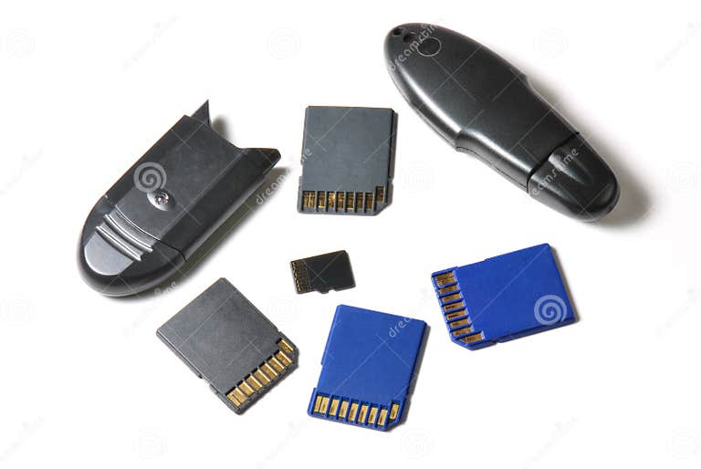 Storage Devices stock image. Image of micro, digital - 29707721