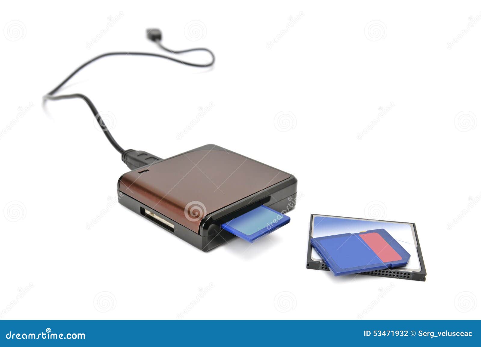 Card-reader stock photo. Image of connect, isolated, file - 53471932