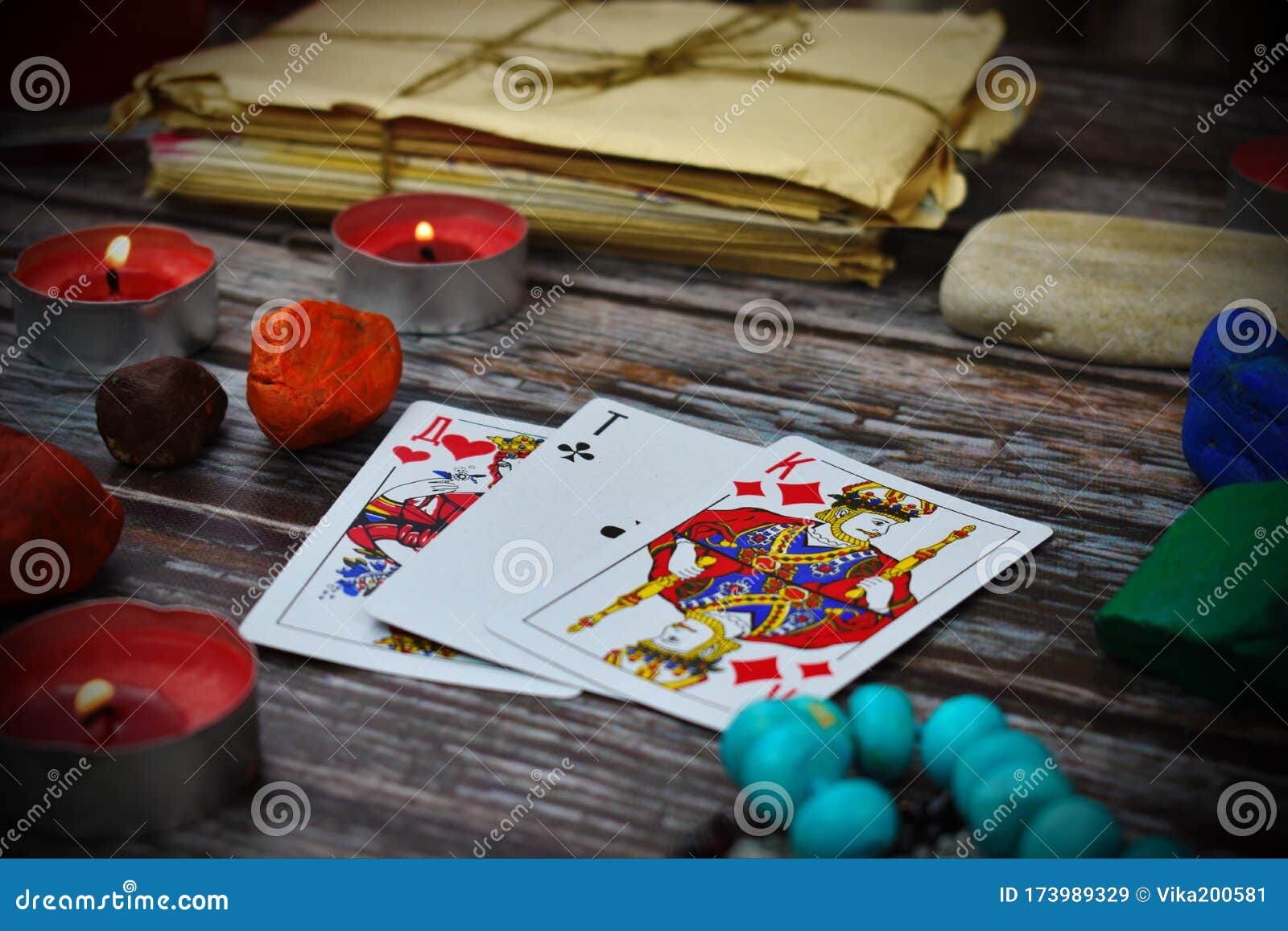 Card Reading. Prediction of the Future. Esoteric Background. Stock ...