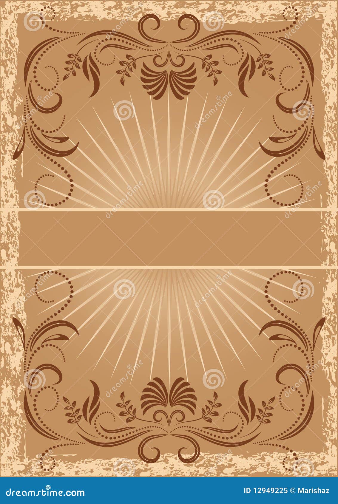 Card in retro style stock vector. Illustration of seedy - 12949225
