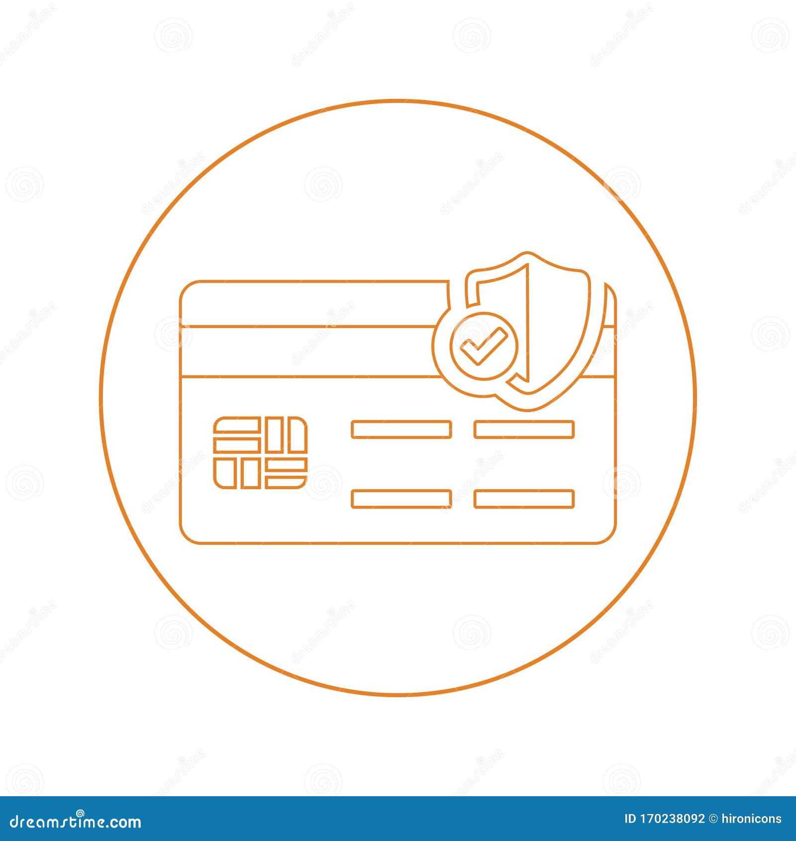 Card Security Icon, Secure Payment, Shield Stock Vector - Illustration ...