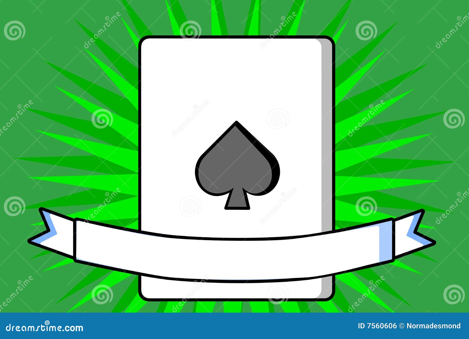 Card Spades stock illustration. Illustration of cards - 7560606