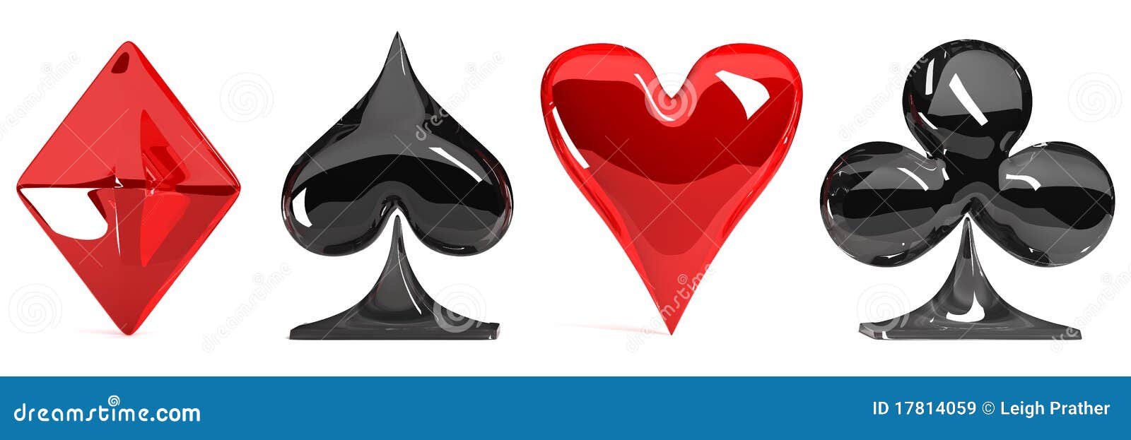 Card suits stock image. Image of shiny, four, gamble - 17814059