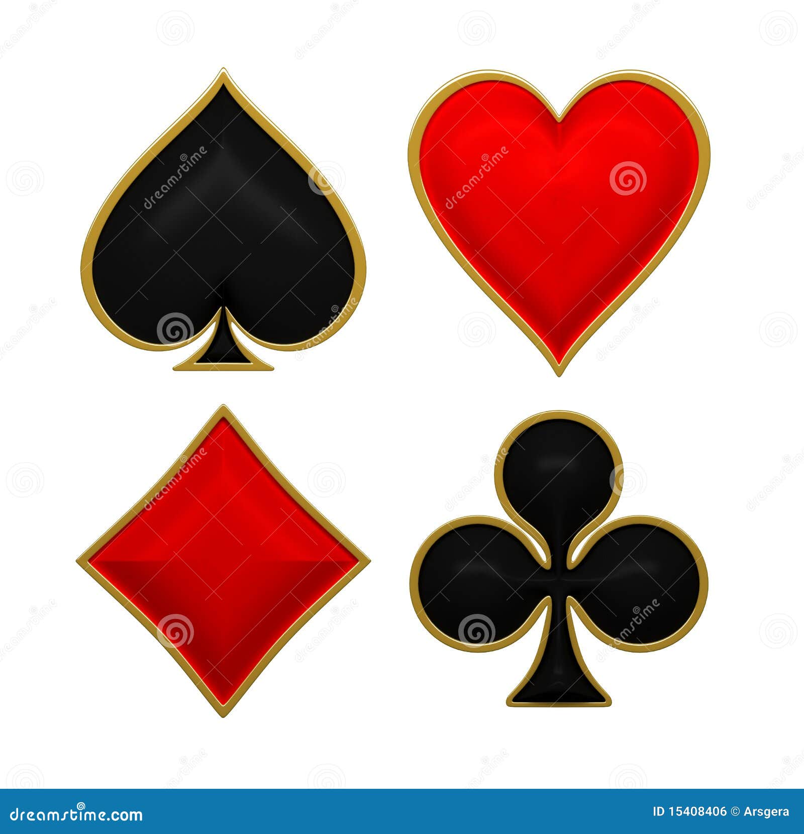 Card Suits Background Cartoon Vector | CartoonDealer.com #79288195