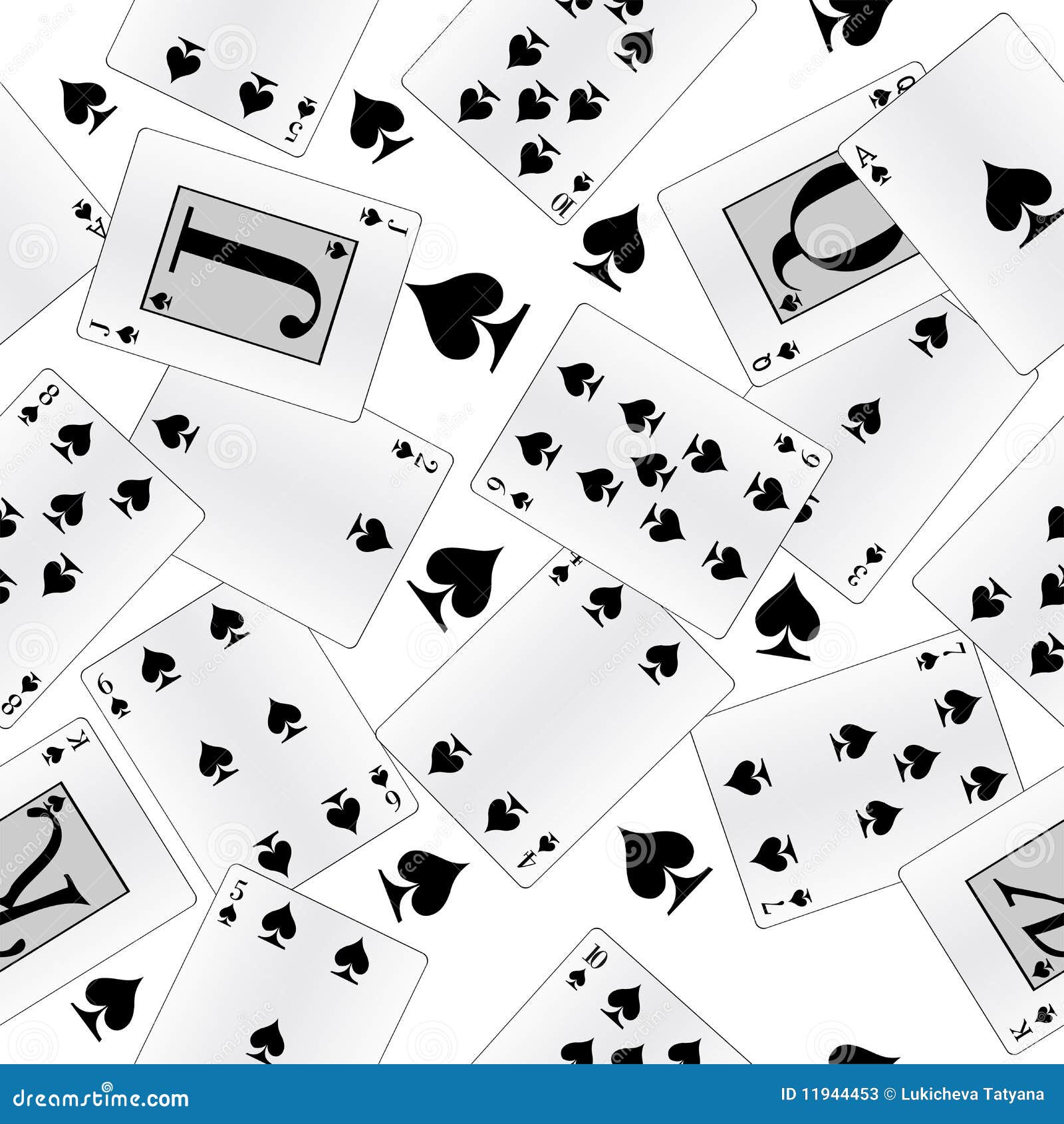 Card Suits Seamless Abstract Background Stock Illustration ...