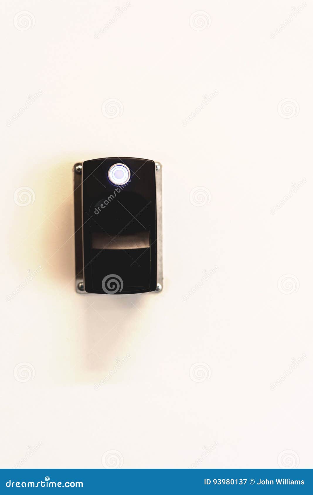 Card Swipe Electronic Door Device Stock Image - Image of house ...