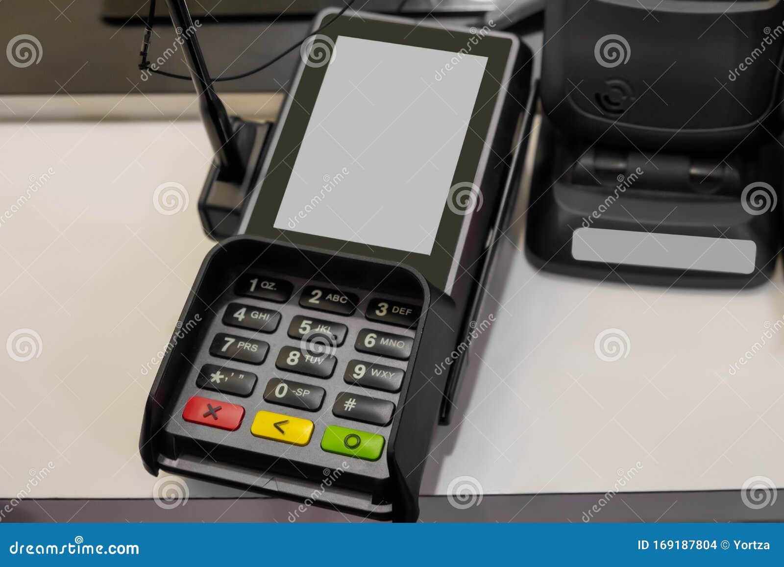 Card swipe machine stock photo. Image of cashless, money - 169187804