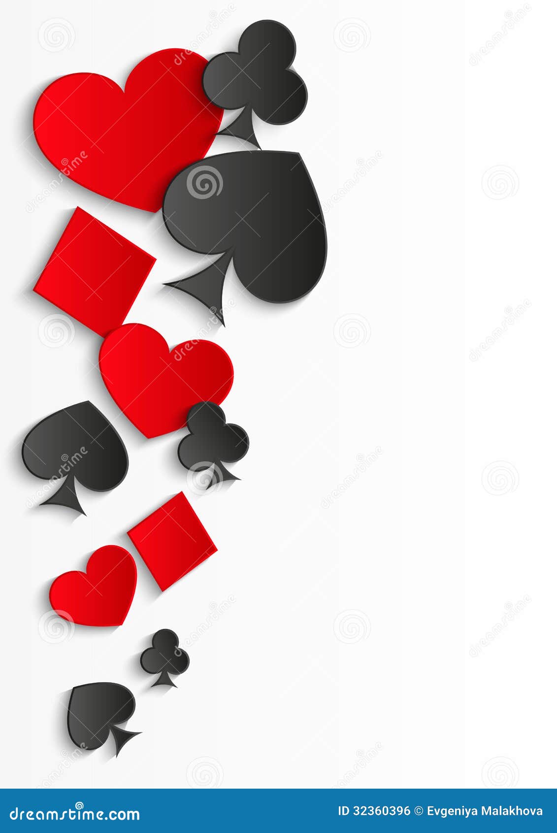 Card symbols background stock vector. Illustration of color - 32360396