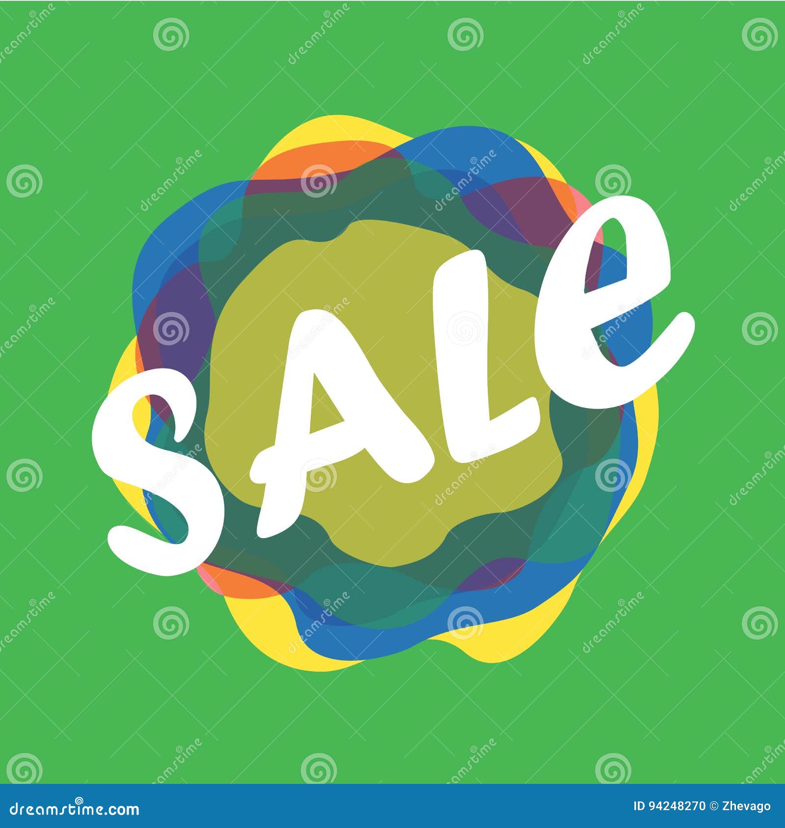 Card, template for sales. stock vector. Illustration of card - 94248270