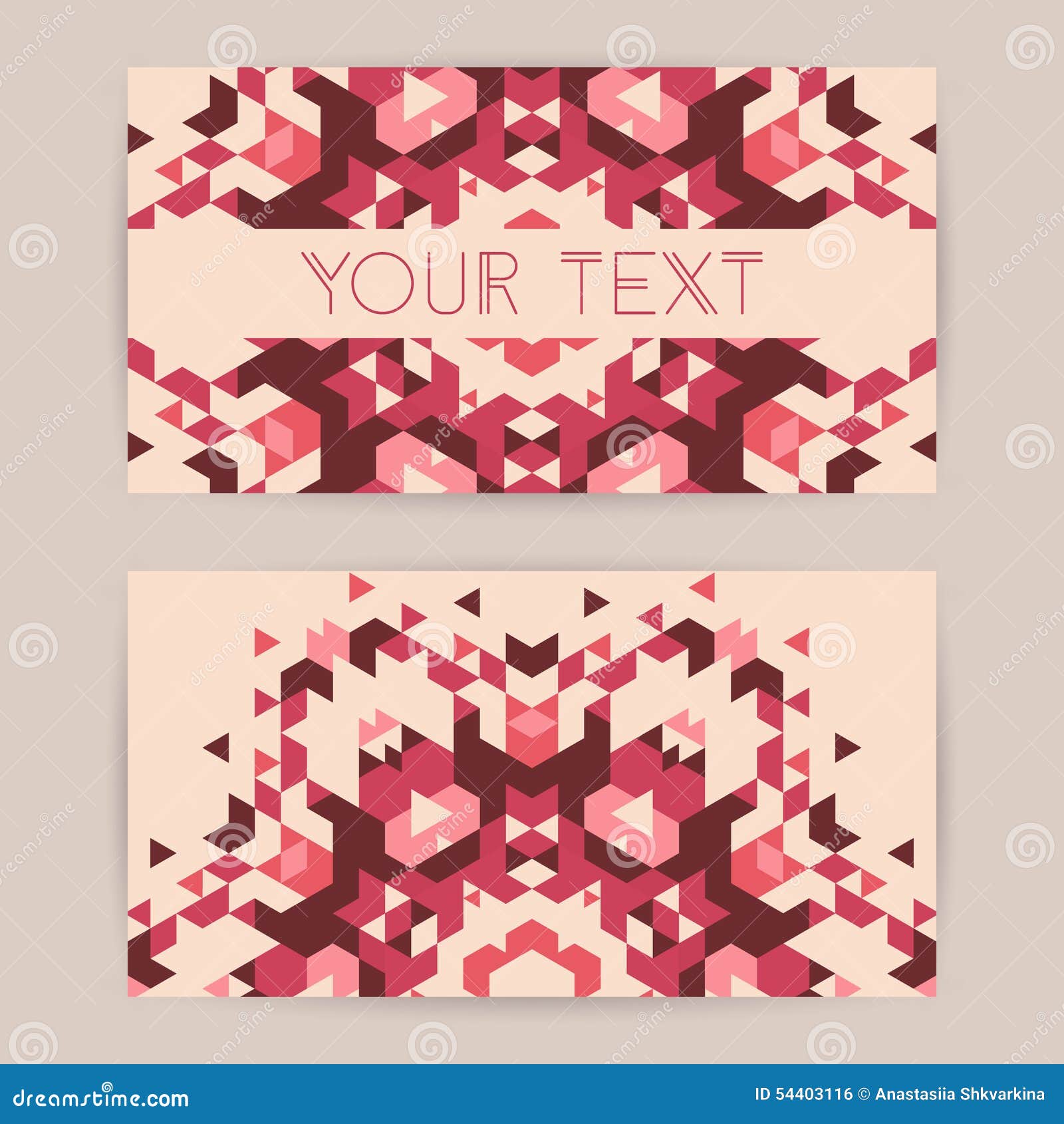 Card Templates Vector Illustration | CartoonDealer.com #54403116