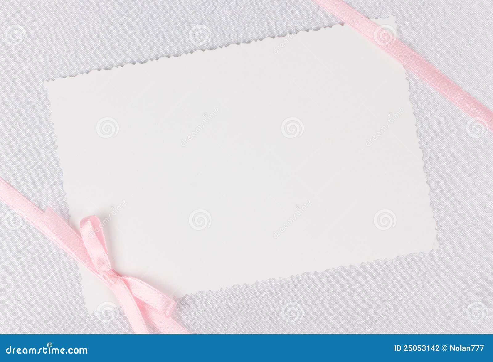 Card for text stock photo. Image of marriage, silk, robbon - 25053142