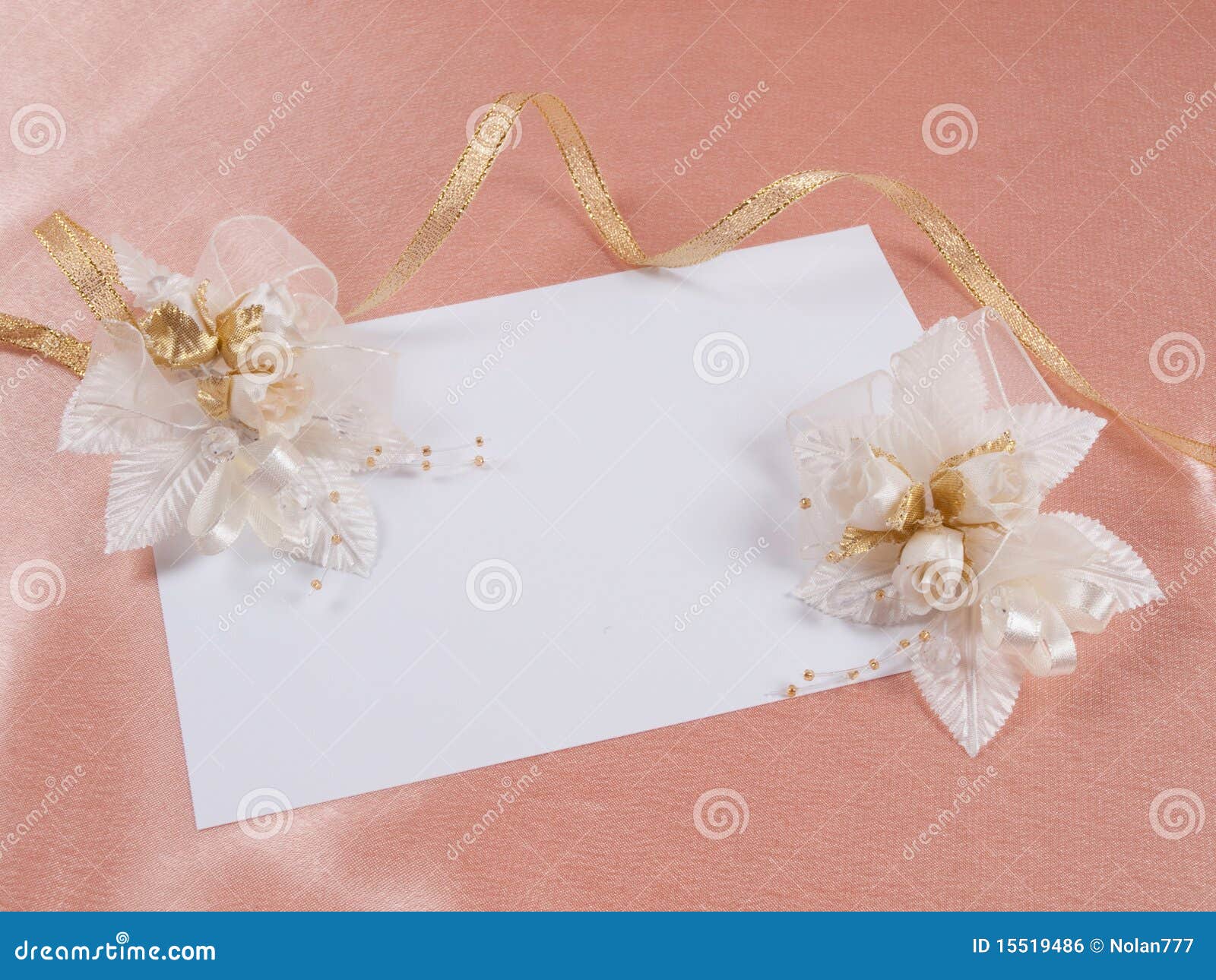 Card for Text and Weddings Accessories Stock Photo - Image of ...