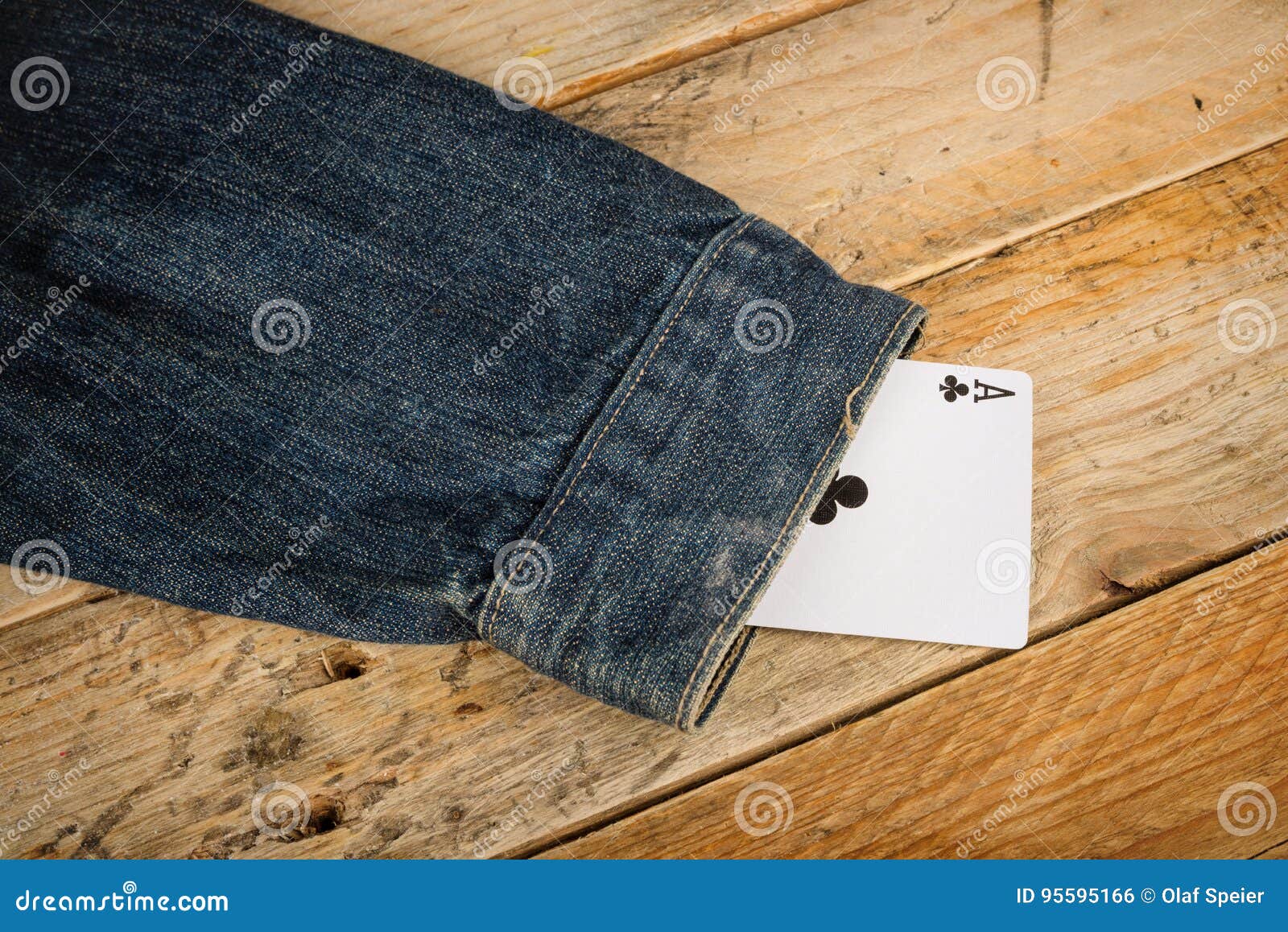 Card up the sleeve stock photo. Image of gambling, mafia - 95595166
