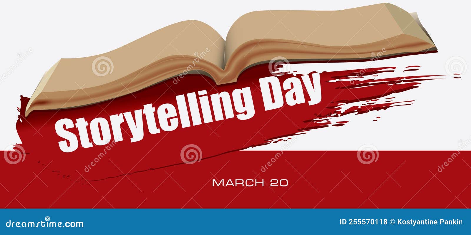 Card World Storytelling Day Stock Vector - Illustration of info ...